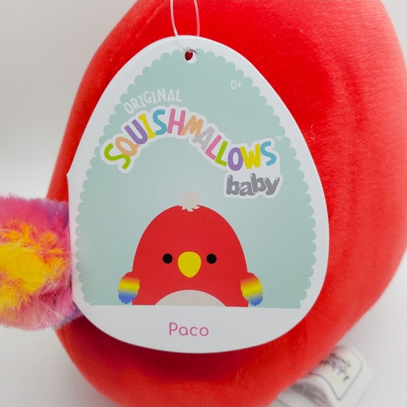 kelly toys | Toys | 8 Squishmallow Baby Paco The Red Bird Plush ...
